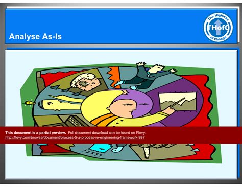 Process 5 A Process Re Engineering Framework Ppt Slide Deck