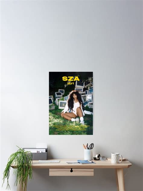 Sza Ctrl Poster W Ctrl Deluxe Photo Poster For Sale By Lisejl