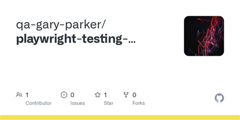 Github Qa Gary Parkerplaywright Testing Lambdatest Grid