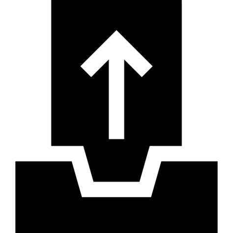 multimedia option up arrow arrows multimedia outbox direction