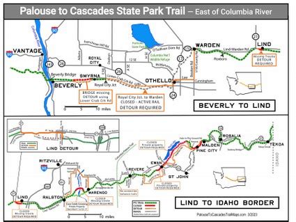 Palouse To Cascades State Park Trail Maps And Information