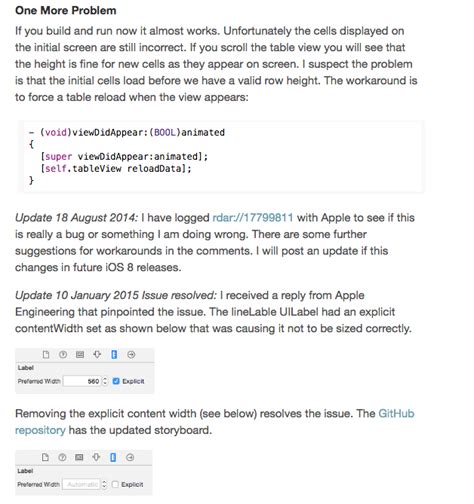 Ios Uitableviewautomaticdimension And Multiline Label Issue Stack Overflow