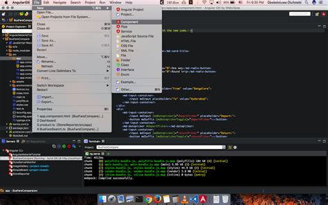 create a bus fare comparison app with angular 4 and node js dunebook