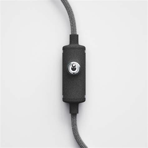 inline switch to complete your unique lighting project white grey