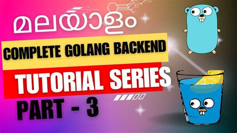 Part 3 Golang Backend Development Gin User List Detail Update Delete Api Youtube