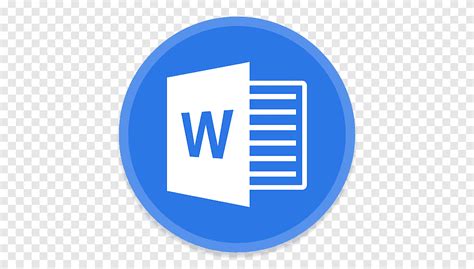 Microsoft Word Microsoft Office 2016 Iconos De Computadora Palabras Azul Texto Png Pngegg