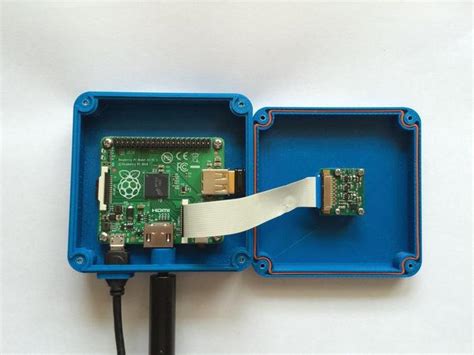 3d Printed Rainberry Weatherproof Case For Raspberry Pi A And Pi Camera By Pkb81 Pinshape
