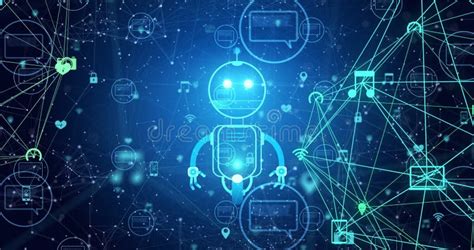Animation Of Ai Chatbot Icon And Data Processing Stock Video Video Of