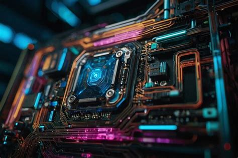 Cyberphysical Systems Premium Ai Generated Image