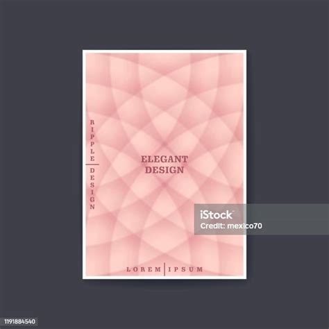 현대적인 커버 디자인 계층화된 교차 효과가 있는 체적 잔물결 패턴입니다 3d 벡터 배너입니다 짜기에 대한 스톡 벡터 아트 및