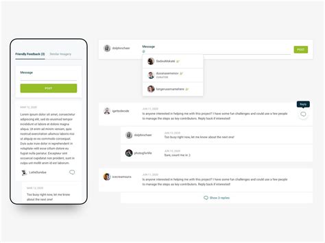 Comment Ui Designs Themes Templates And Downloadable Graphic Elements