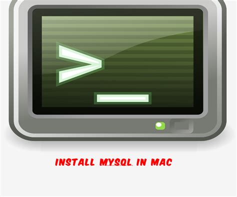Install Mysql In Mac