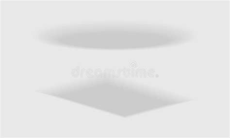 Shaped Drop Shadow As Visual Effect In Graphic Design Vector Set Stock Vector Illustration Of