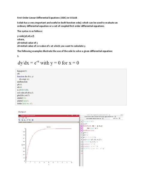 First Order Linear Differential Equations Pdf