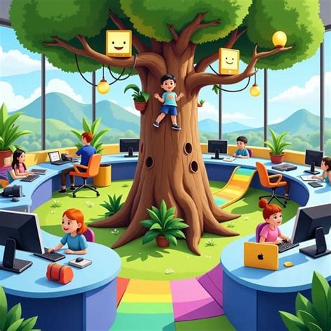 Free Treehouse Tech Classroom Image Download At Stockcake