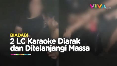 2 Lc Karaoke Nyaris Telanjang Diarak Dan Diceburkan Ke Laut Vlixid