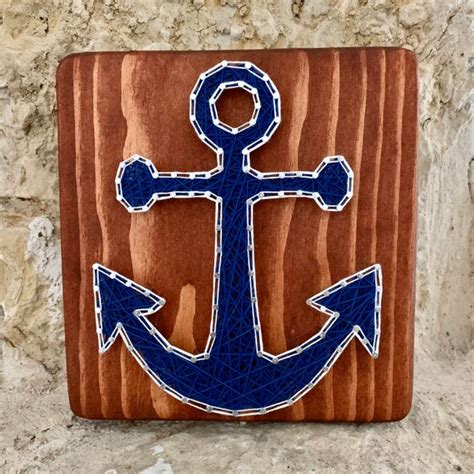 Anchor String Art Etsy