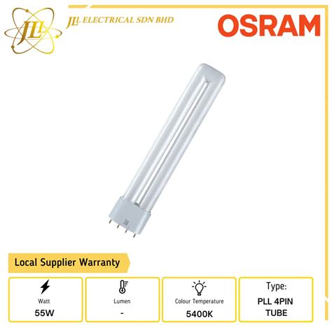 OSRAM DULUX L55W/954 2G11 PLL 4 PIN TUBE PHILIPS LIGHTING PHILIPS ...