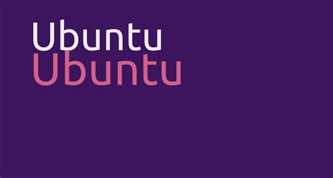 Ubuntu Free Font What Font Is