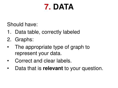 PPT TIPS FOR PRESENTING DATA PowerPoint Presentation Free Download ID