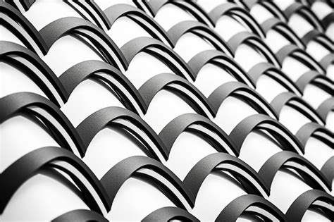 Minimalist Black And White Abstract Wave Grid Pattern Premium Ai Minimalist Black And White Abstract Wave Grid Pattern Premium Ai