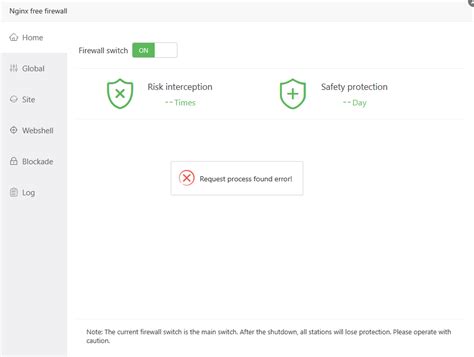 Request Process Found Error In Nginx Free Firewall 50 Aapanel Free