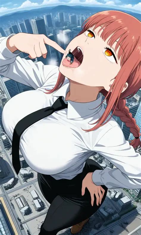 Giantess Makima Vore Ai Art Pixai