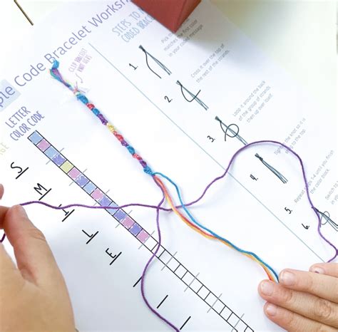 Dna Coded Friendship Bracelet Hps School Of Fun Series Brave The