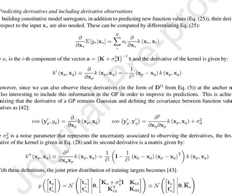 Gp Predictions For The Function T Sinx Constructed With Two