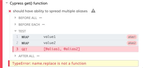 Error When Trying To Get Multiple Aliases At Once · Issue 5616