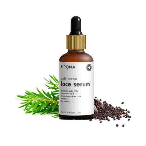 Buy Sirona Anti Acne Face Serum 30ml Online At Best Price In India On