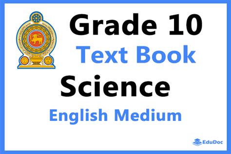 Grade 10 Science Textbook English Medium