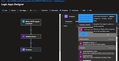 Franky S Notes How To Edit A JSON Object Inside An Azure Logic App