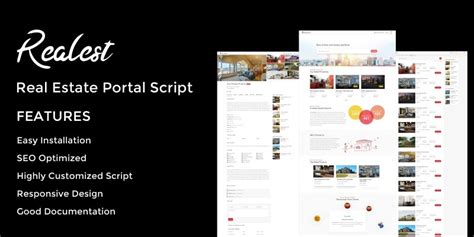 realest real estate portal script by salammohd codester