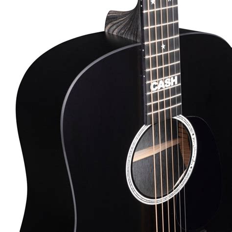 Martin Dx Johnny Cash Guitar Jett Black Sky Music