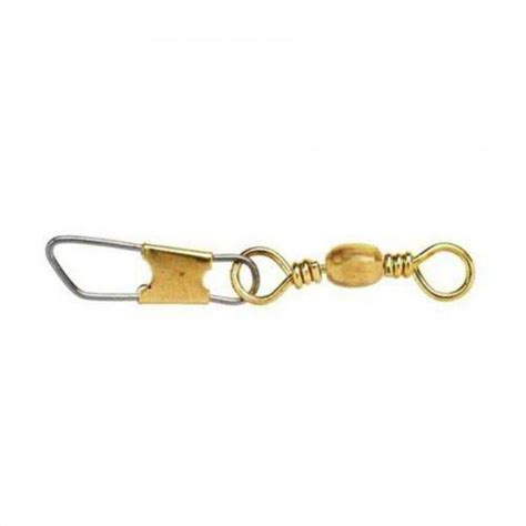 Eagle Claw Barrel Swivel With Heavy Duty Safety Snap New Arrivals