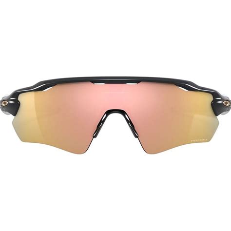 Shop Oakley Radar Ev Path Sunglasses Carbonprizm Rose Gold