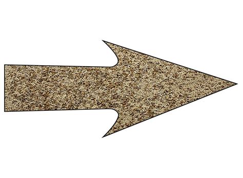 Arrow Pointer On A White Background Of Electronic Components Stock