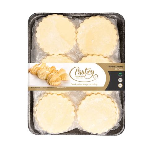 Pastry Delights Eggless Round Pastry 50s