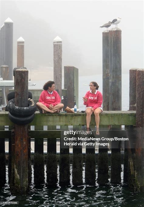 Carol Devito And Nancy Rizzuto Visiting From Chicago Wait On News
