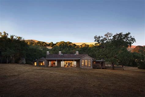 Beautiful Ranch House Inspired By Nature In California Wine Country