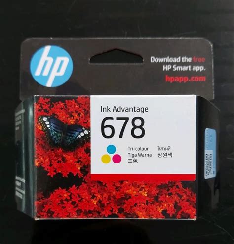 Hp 678 Tri Color Original Ink Advantage Cartridge Page Yield 150
