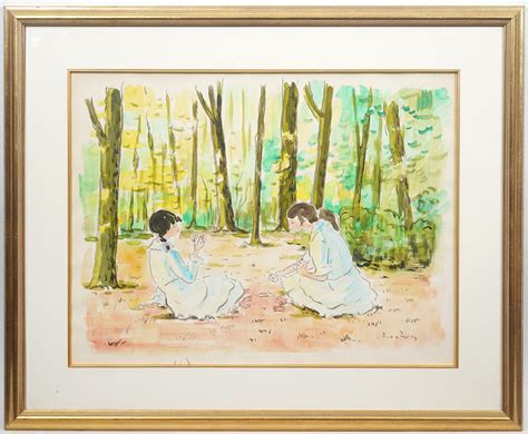 Lot Andre Chochon The Card Game Watercolor