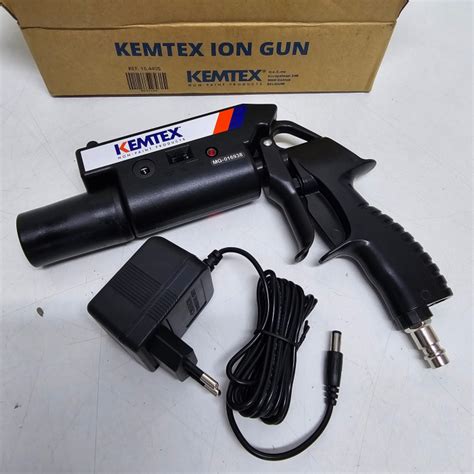 Pistol De Ionizare Antistatic Kemtex Ion Gun Neutralizeaza Sarcinile Statice Si Curata