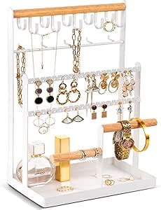 Procase Schmuckständer Schmuckhalter Für Ohrring Ohrstecker Ketten Schmuck Organizer Jewelry