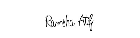 79 Ramsha Atif Name Signature Style Ideas Ultimate Esign