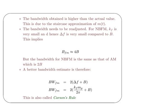 An Angle Modulated Signal Different Example Ppt