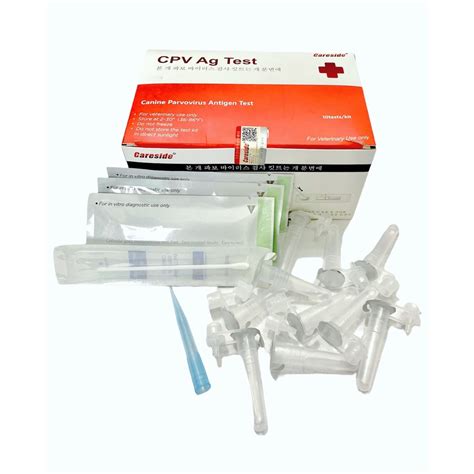 Bộ Que Test Xét Nghiệm Bệnh Parvo Cpv Carre Cdv Ở Chó Ag Test