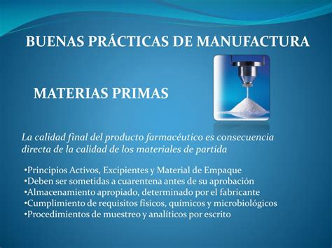 Ppt Buenas PrÁcticas De Manufactura En La Industria FarmacÉutica