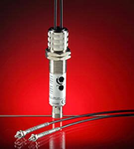 Reflex Type Photoelectric Sensor Cylindrical Fiber Optic RITM Industry